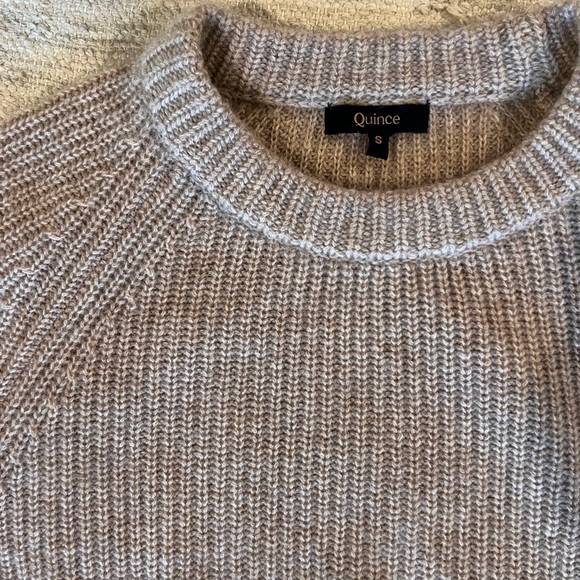 Quince | Sweaters | Quince Mongolian Cashmere Fisherman Crewneck ...